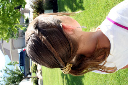Triple Twistback Side Ponytail | Easy Hairstyles - Cute Girls Hairstyles