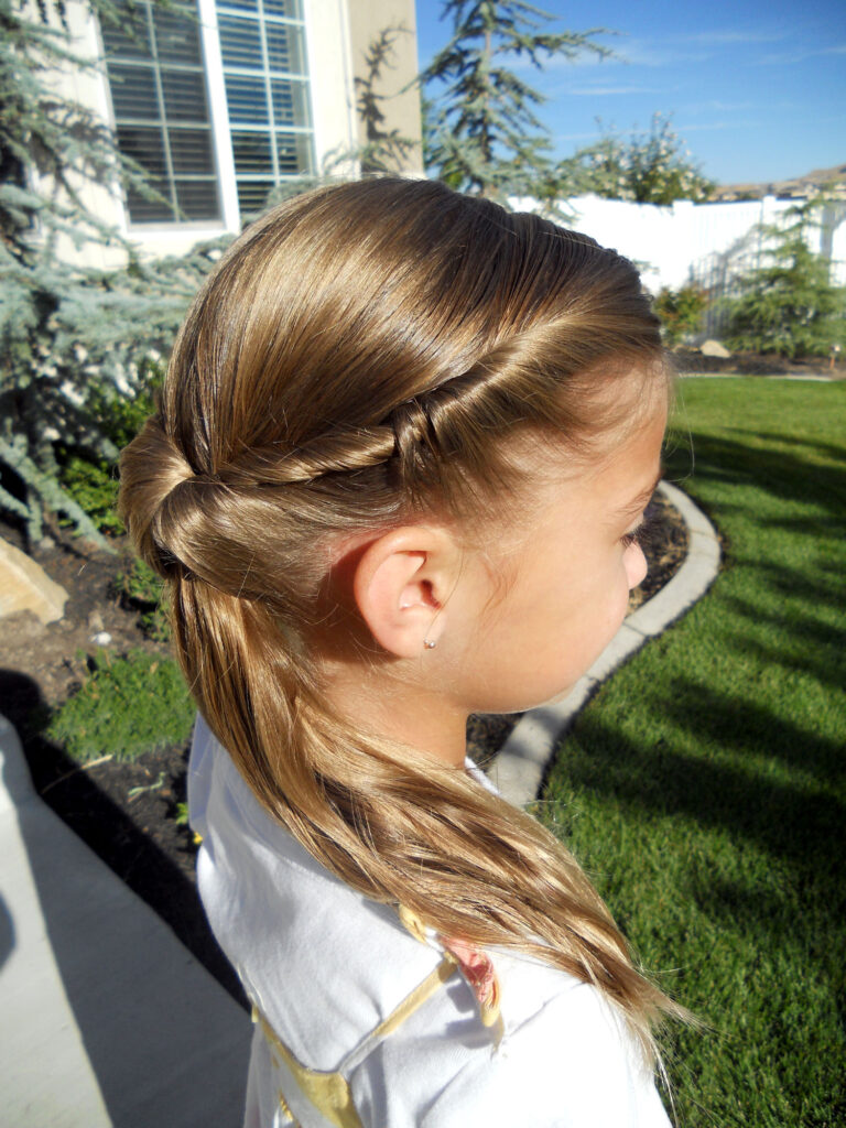 Cute Twistback Flip Under | Girls Hairstyles - Cute Girls Hairstyles