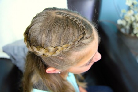 Wrap-Around Prim Braid | Catching Fire | Hunger Games Hairstyles - Cute ...