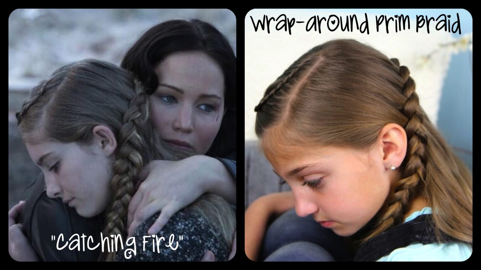 Wrap-Around Prim Braid | Catching Fire | Hunger Games Hairstyles - Cute ...