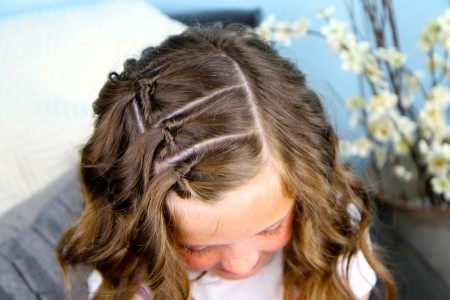 Corner Flip-Under Accents | Hairstyle Tips - Cute Girls Hairstyles