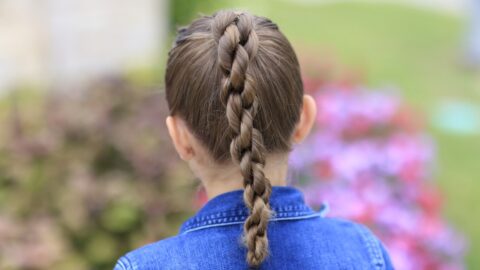 How to Create a Chain Link Braid - Cute Girls Hairstyles