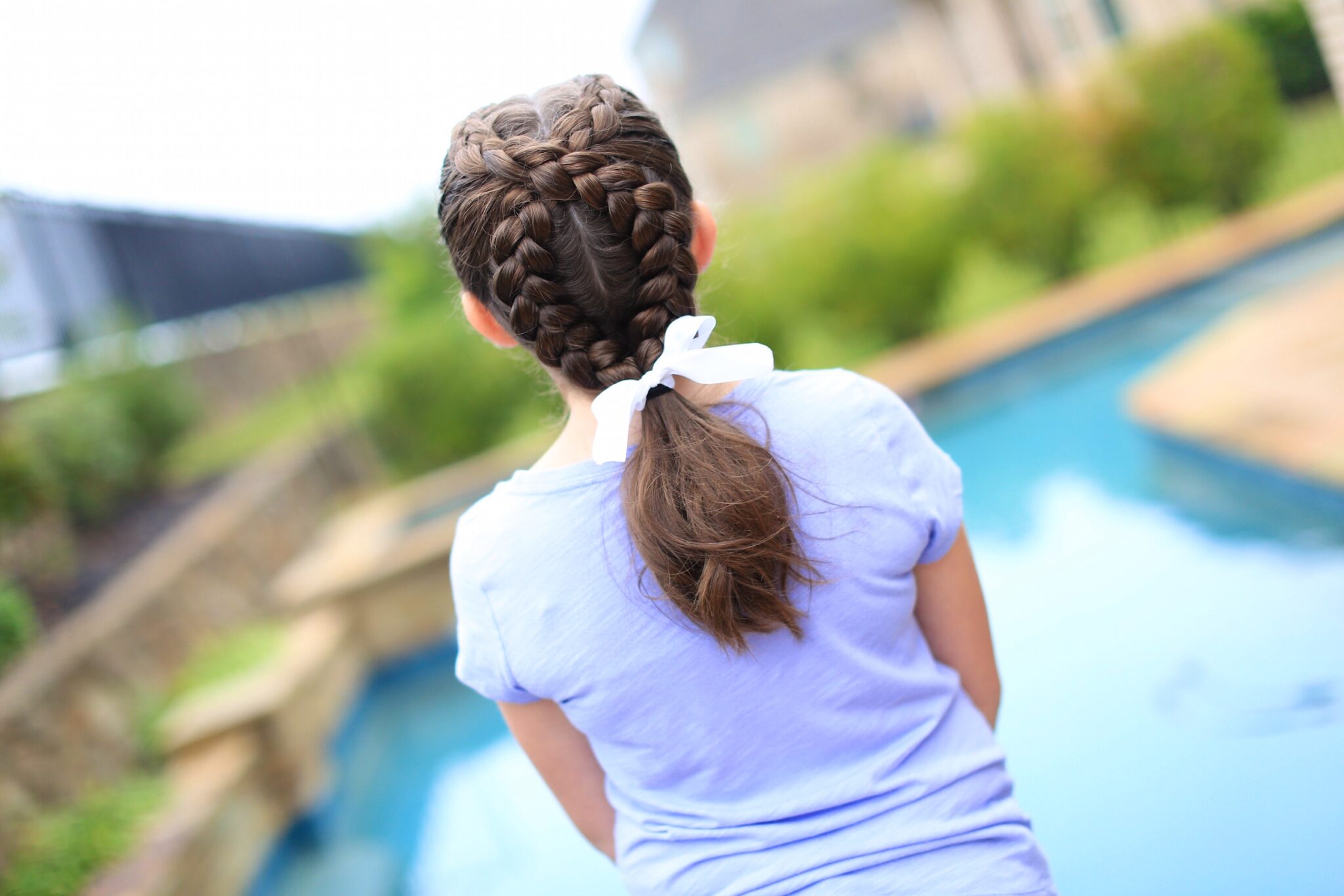 How to Create a Dutch Loop Braid - Cute Girls Hairstyles