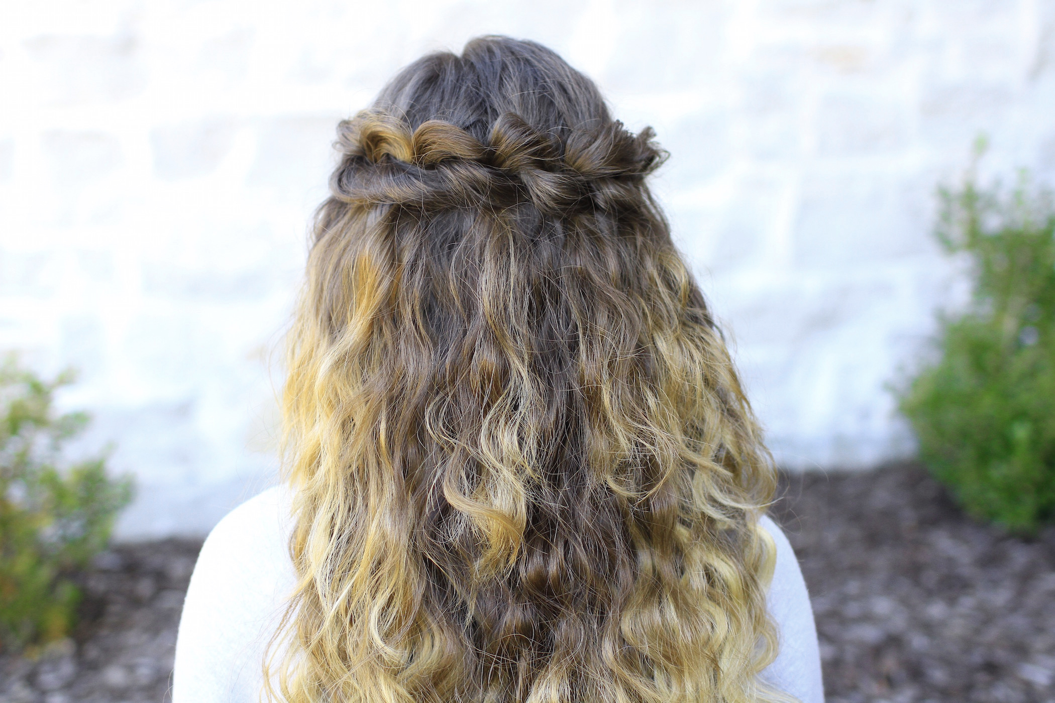 Puffed Loop Braid - Cute Girls Hairstyles