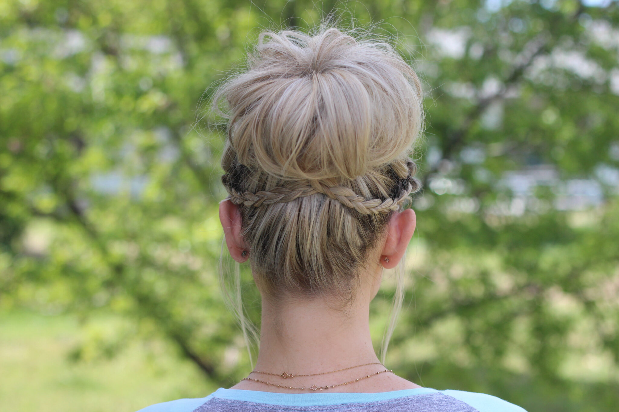 Waterfall Bun | Updo - Cute Girls Hairstyles