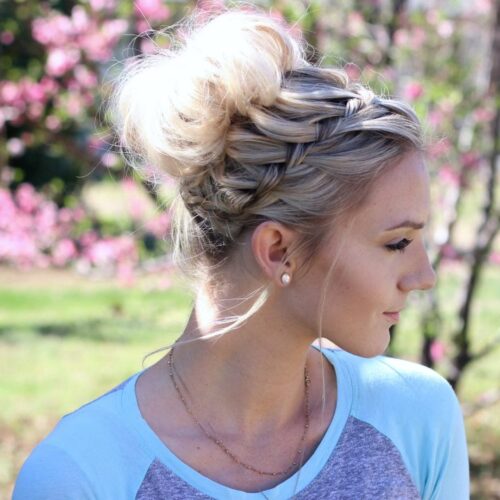 High Buns Archives - Cute Girls Hairstyles