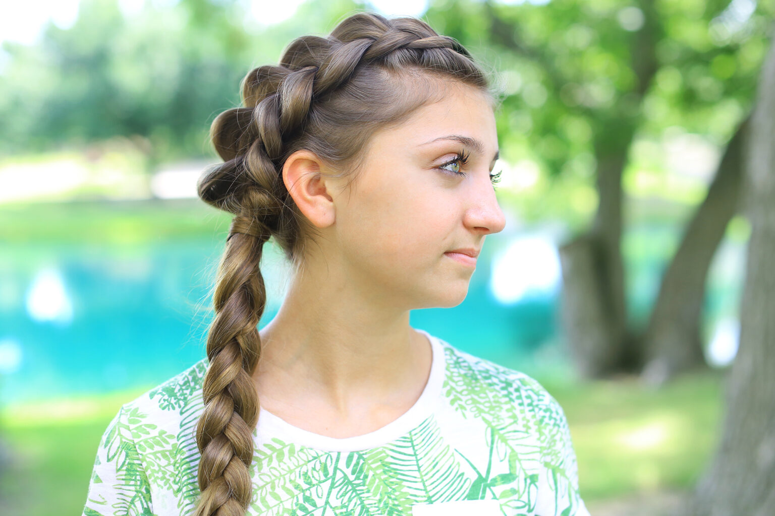Side Dutch Braid Combo - Cute Girls Hairstyles