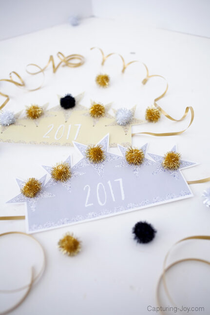 DIY New Years Eve Crown - Cute Girls Hairstyles