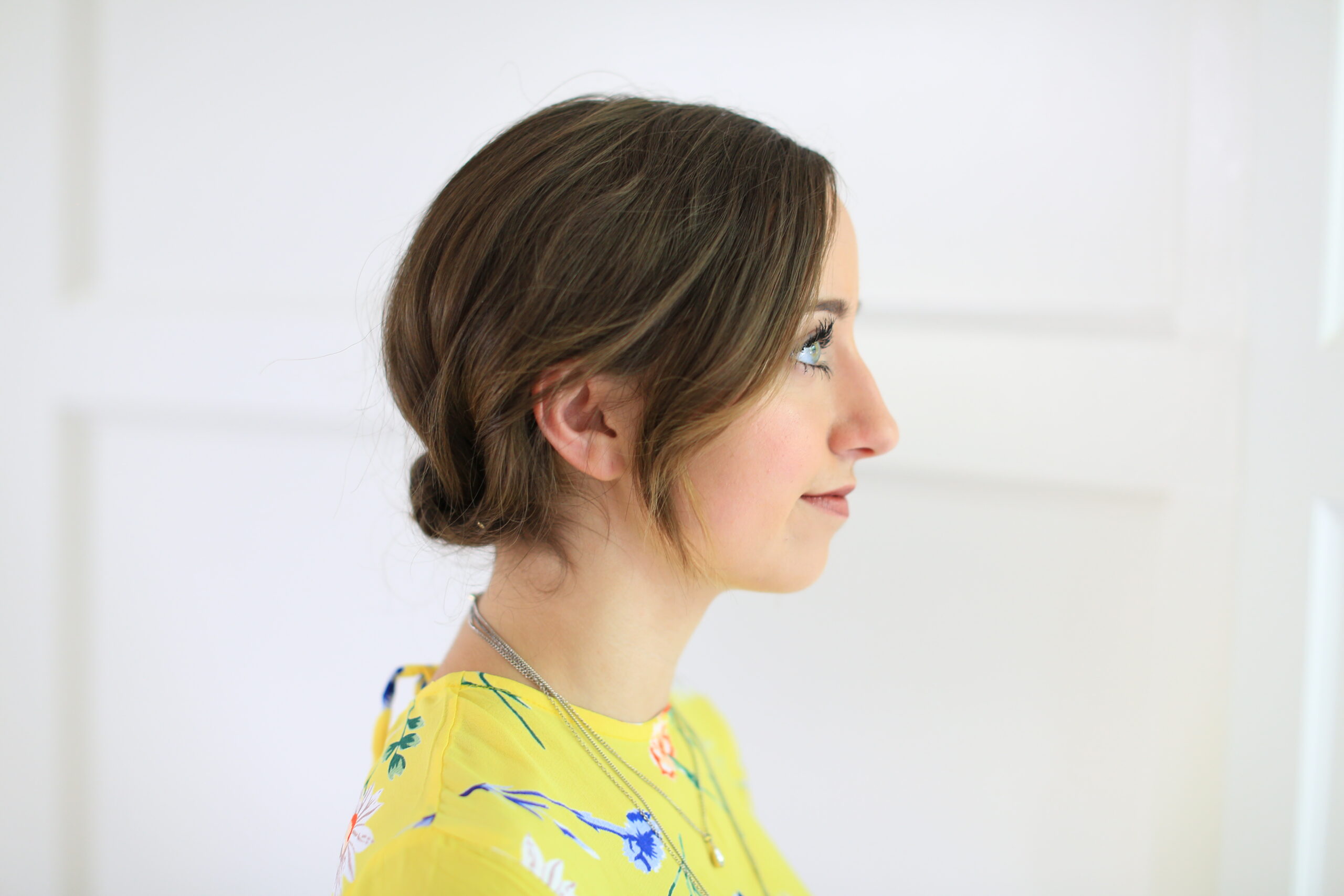 Easy Rolled Updo - Cute Girls Hairstyles