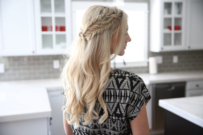 Half Up Side Braid - Cute Girls Hairstyles