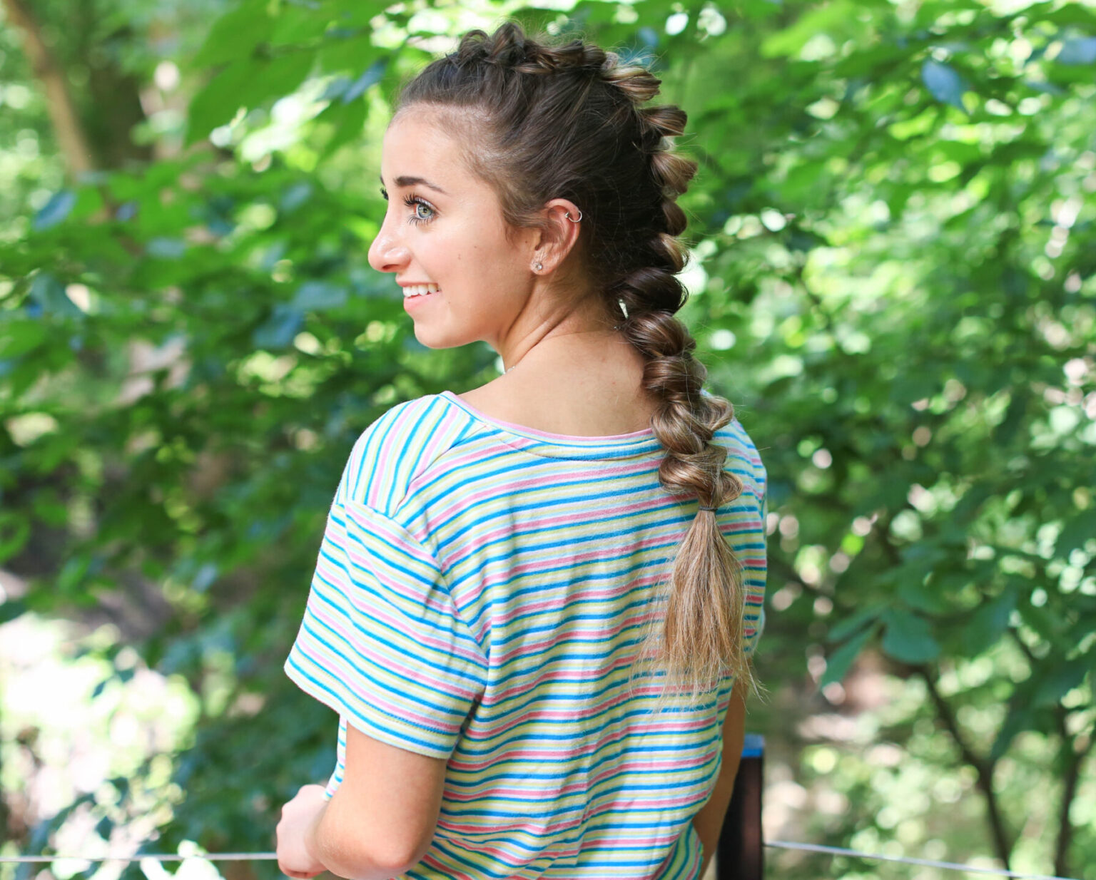 French Wrap Braid | Summer Hairstyle - Cute Girls Hairstyles