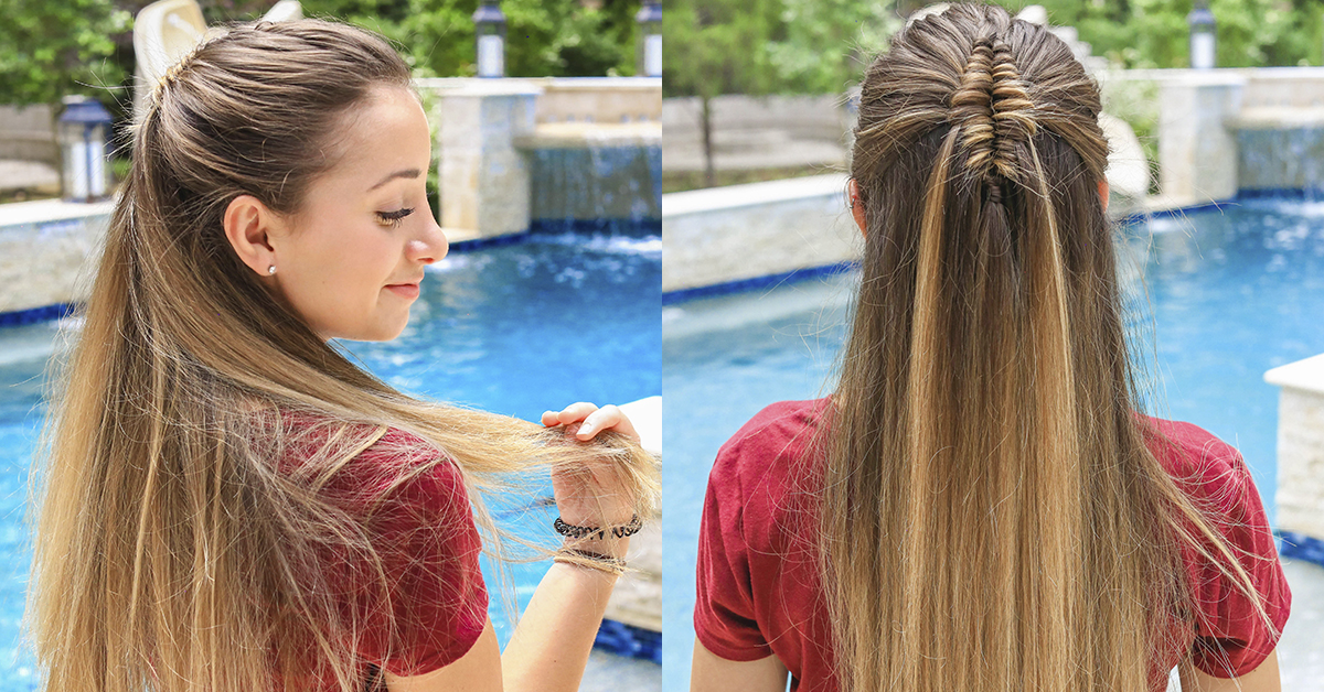 Diamond Infinity Braid | The Perfect Summer Look - Cute Girls Hairstyles